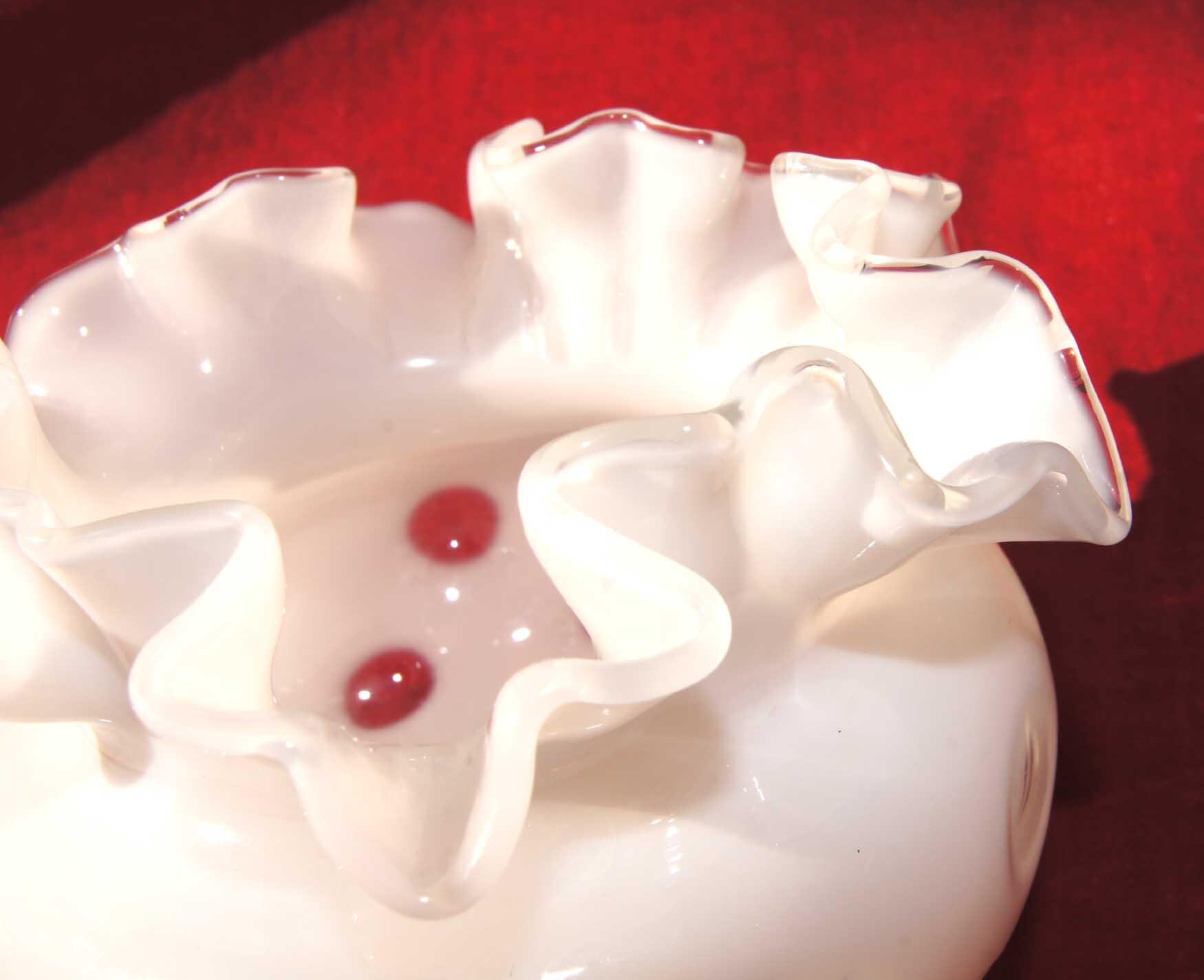 Vintage FENTON COIN DOT Art Glass aka Coin Spot: Beautiful - Etsy