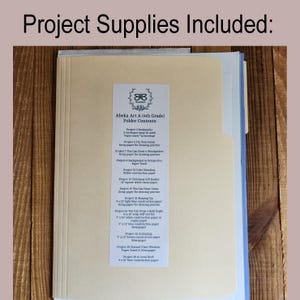Abeka Art A (4th Grade) Art Supply Kit - Pre-packaged Projects for Entire School Year! - Etsy