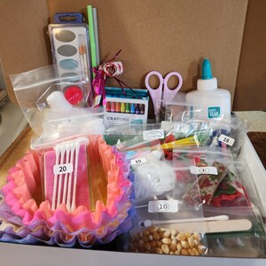 1st Grade Art Box - Pre-packaged Project Supplies for the Entire School Year!! - Etsy