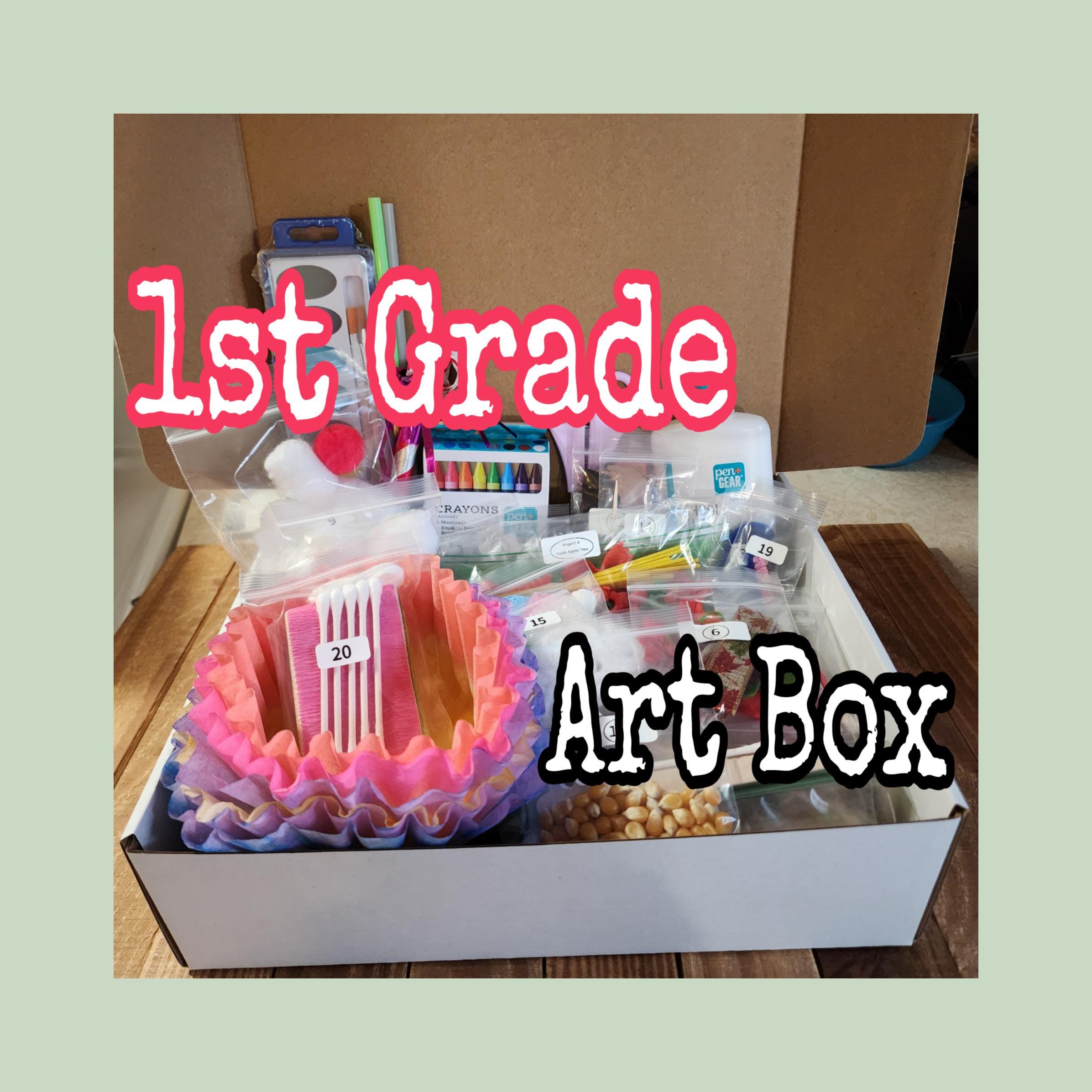 1st Grade Art Box - Pre-packaged Project Supplies for the Entire School ...