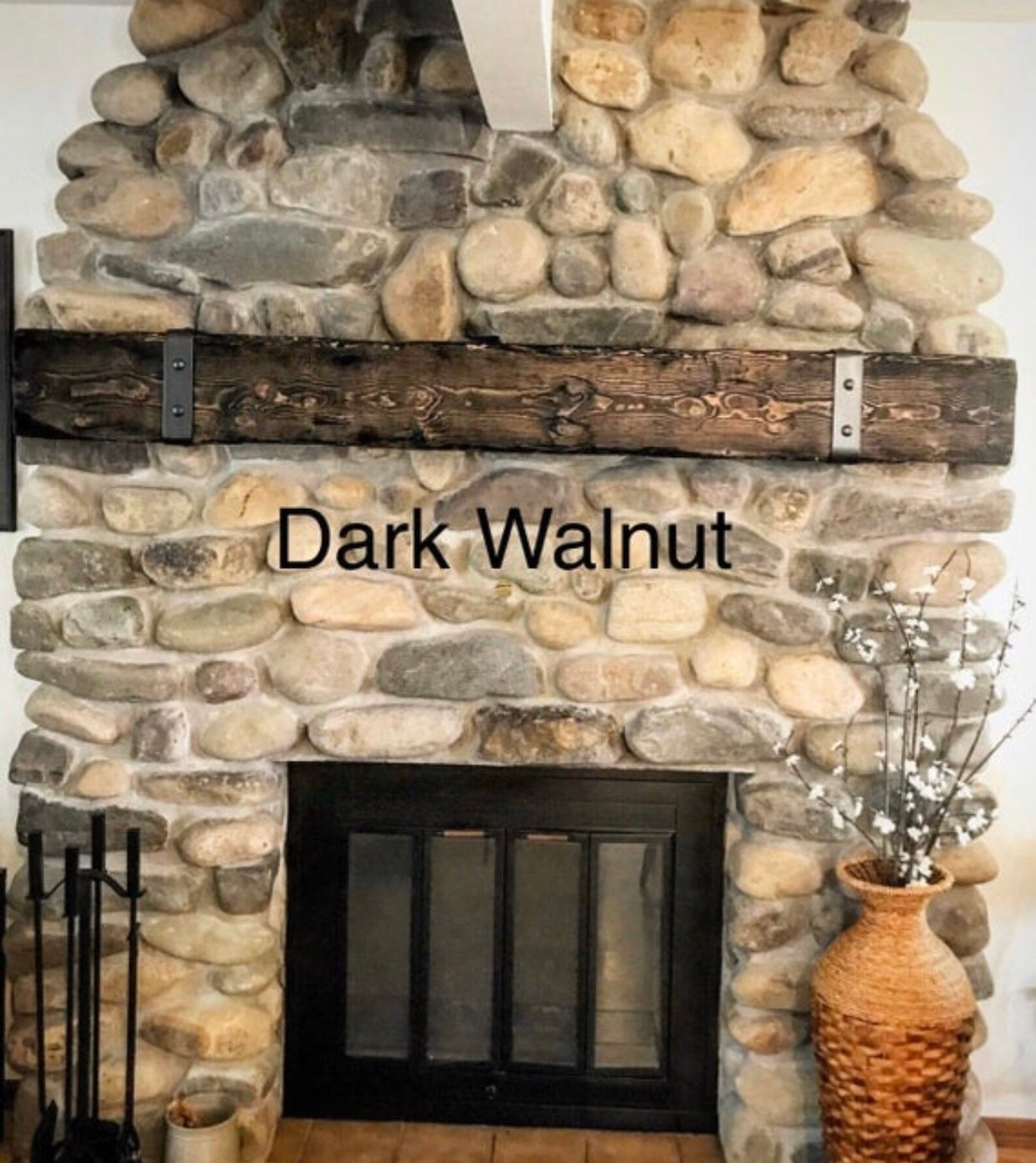 Fireplace Mantel Rustic Distressed Wood Floating Shelf Custom - Etsy