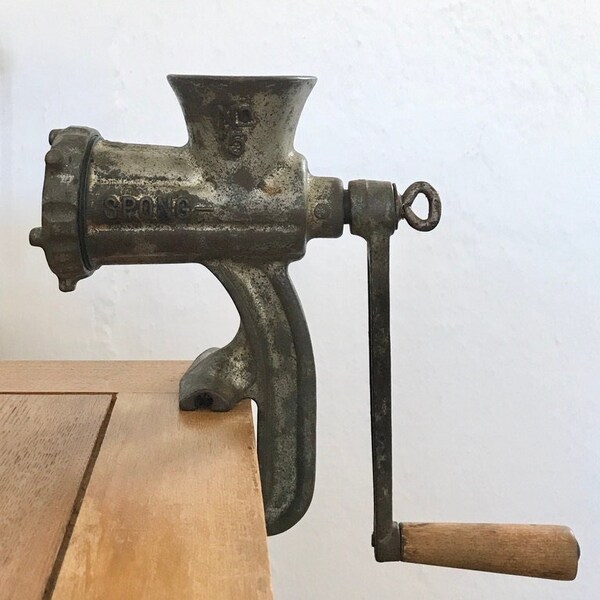 Vintage Meat Grinder - Etsy