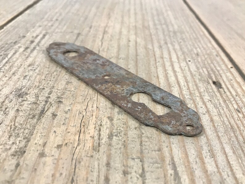 Antique Iron Rusty Lock Mirror 1920s - Etsy