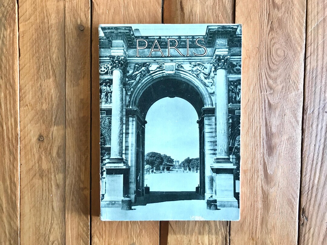Vintage Guide Book "paris" (1951 Edition) Written in French - Etsy