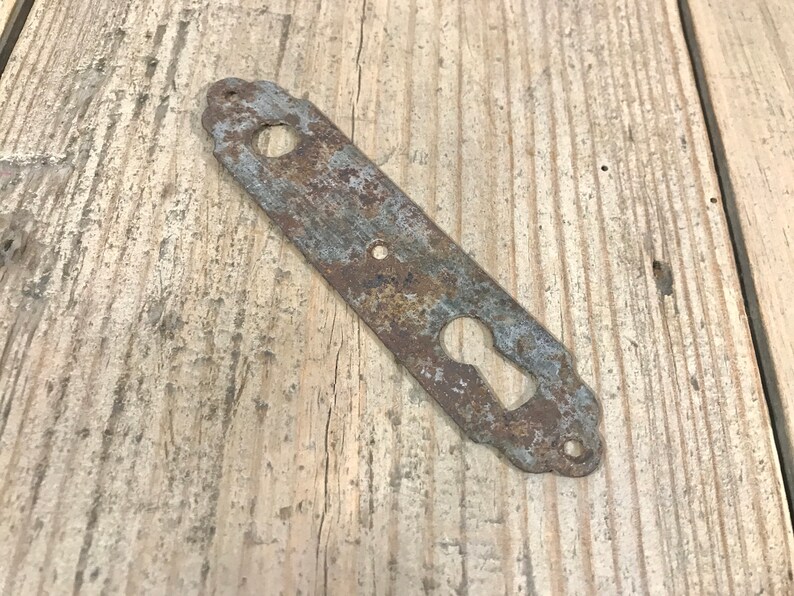 Antique Iron Rusty Lock Mirror 1920s - Etsy