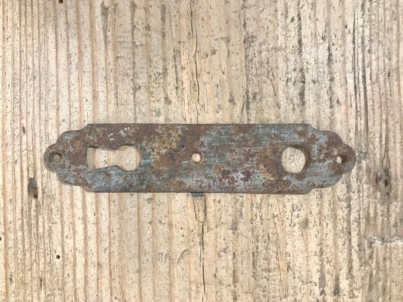 Antique Iron Rusty Lock Mirror 1920s - Etsy