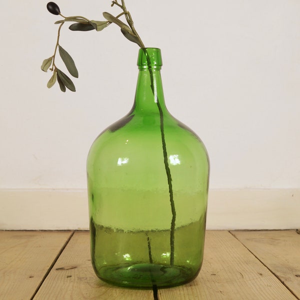 Green Demijohn - Etsy