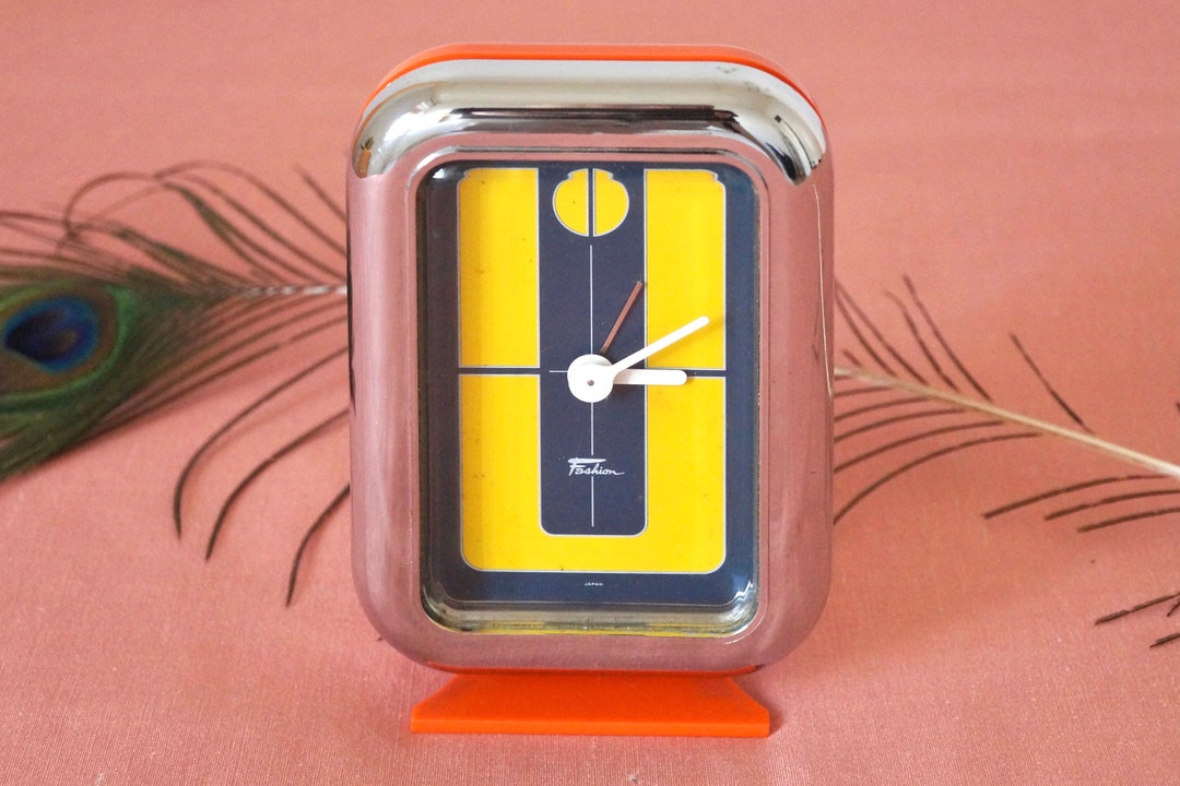 Japanese Alarm Clock 1970s - Etsy