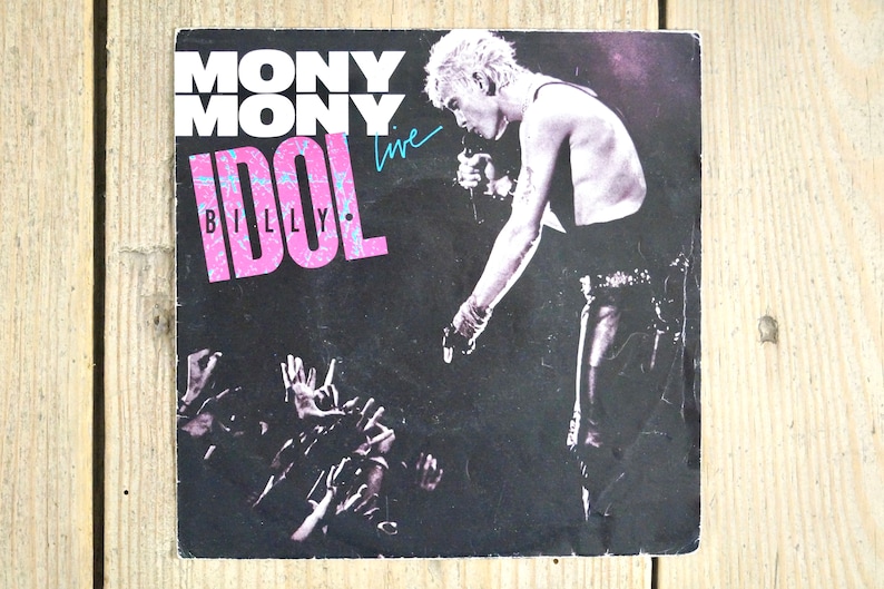 Billy Idol mony Mony Vinyl 7 Record 1987 - Etsy