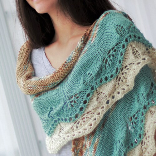 Knitting Pattern Women Knit Pattern Wrap Pattern Patron - Etsy