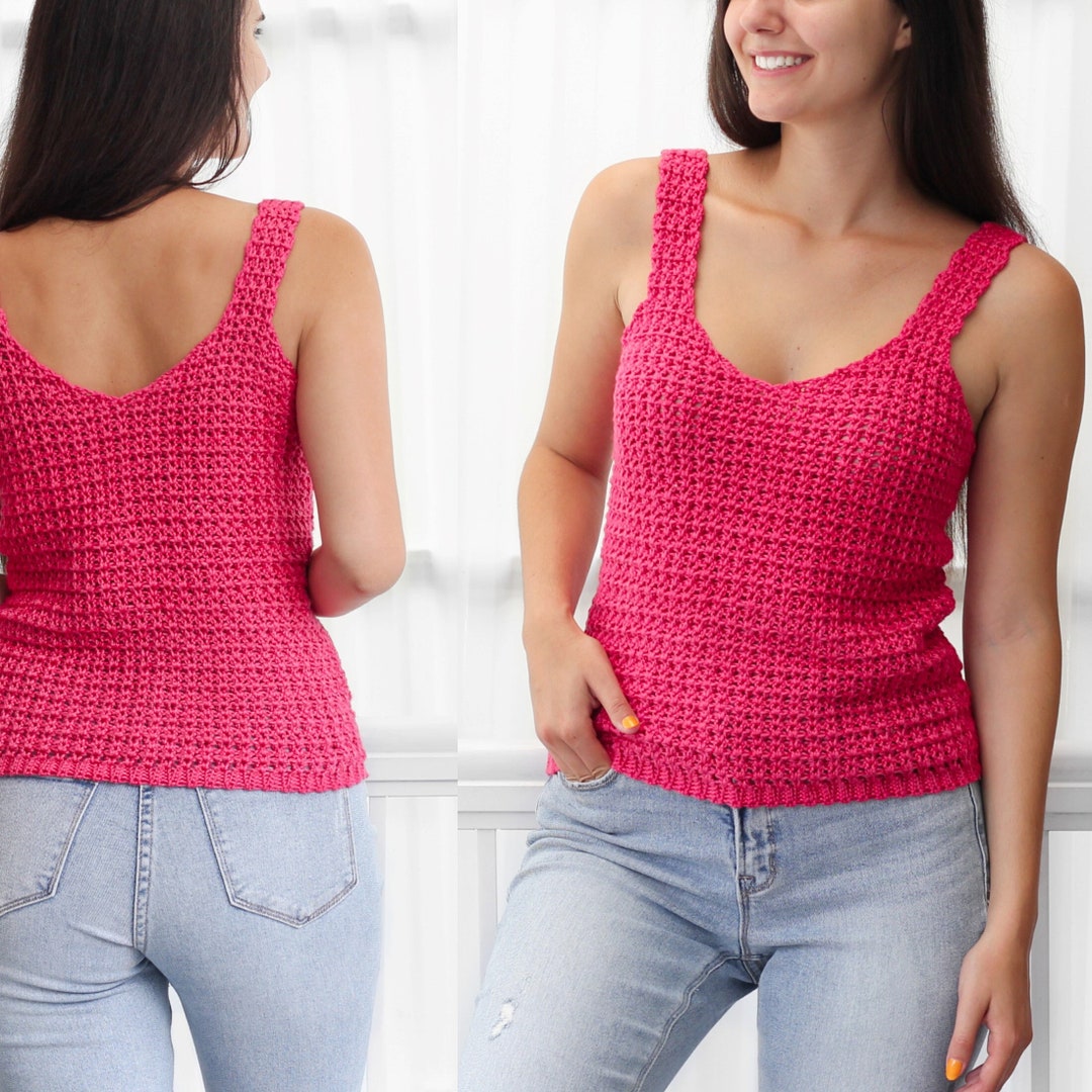 Crochet Pattern-allison Crochet Top Pattern-women Crochet Pattern- Lace ...