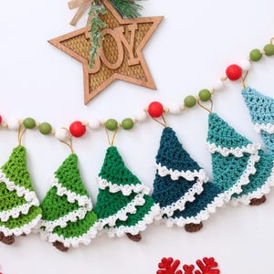 Crochet Pattern- 3 SIZES -20 Minutes-snowy Christmas Tree Crochet ...