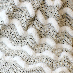 Easy Crochet Afghan Pattern-crochet Blanket Pattern-cozy HARMONY ...