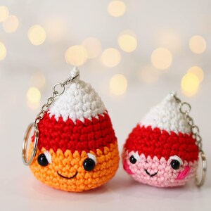Crochet Pattern- 10 Minutes Halloween Candy Corn Crochet Ornament ...