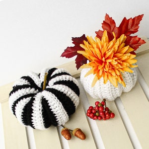 Easy Crochet Pattern-festive Pumpkins & Gourds-5 Sizes-crochet Pattern ...