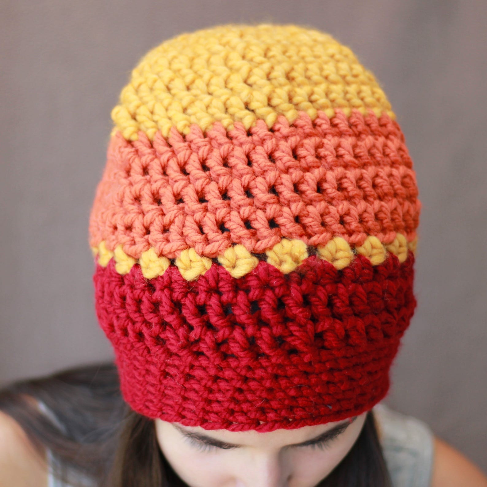 Easy Crochet Hat Pattern MARLEY Beginner Rasta Hat Pattern - Etsy
