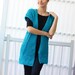 Knit Pattern, Patron Tricot, Daria Knit Vest PDF, Women Knit Cardigan ...
