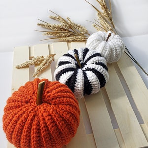 Easy Crochet Pattern-festive Pumpkins & Gourds-5 Sizes-crochet Pattern ...