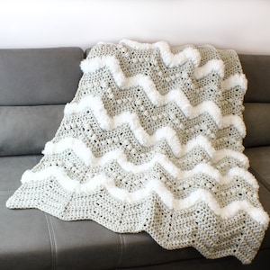 Easy Crochet Afghan Pattern-crochet Blanket Pattern-cozy HARMONY ...