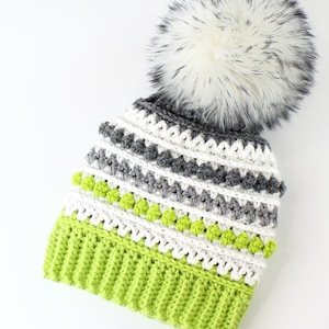 Easy Crochet Pattern-crochet Hat–zoey Beanie Hat Pattern-crochet Hat ...