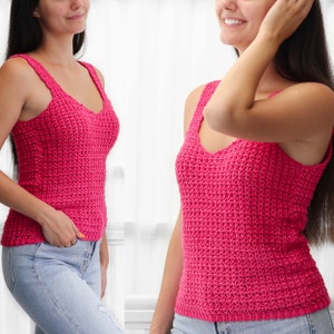Crochet Pattern-allison Crochet Top Pattern-women Crochet Pattern- Lace ...