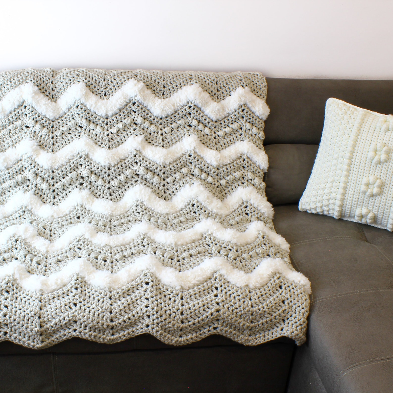 Easy Crochet Afghan Pattern-crochet Blanket Pattern-cozy - Etsy