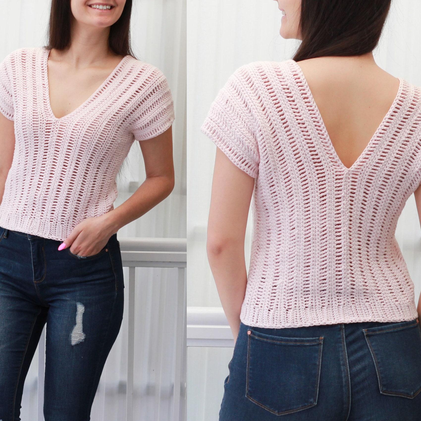 Crochet Pattern LYDIA Crochet Top Pattern-women Crochet | Etsy