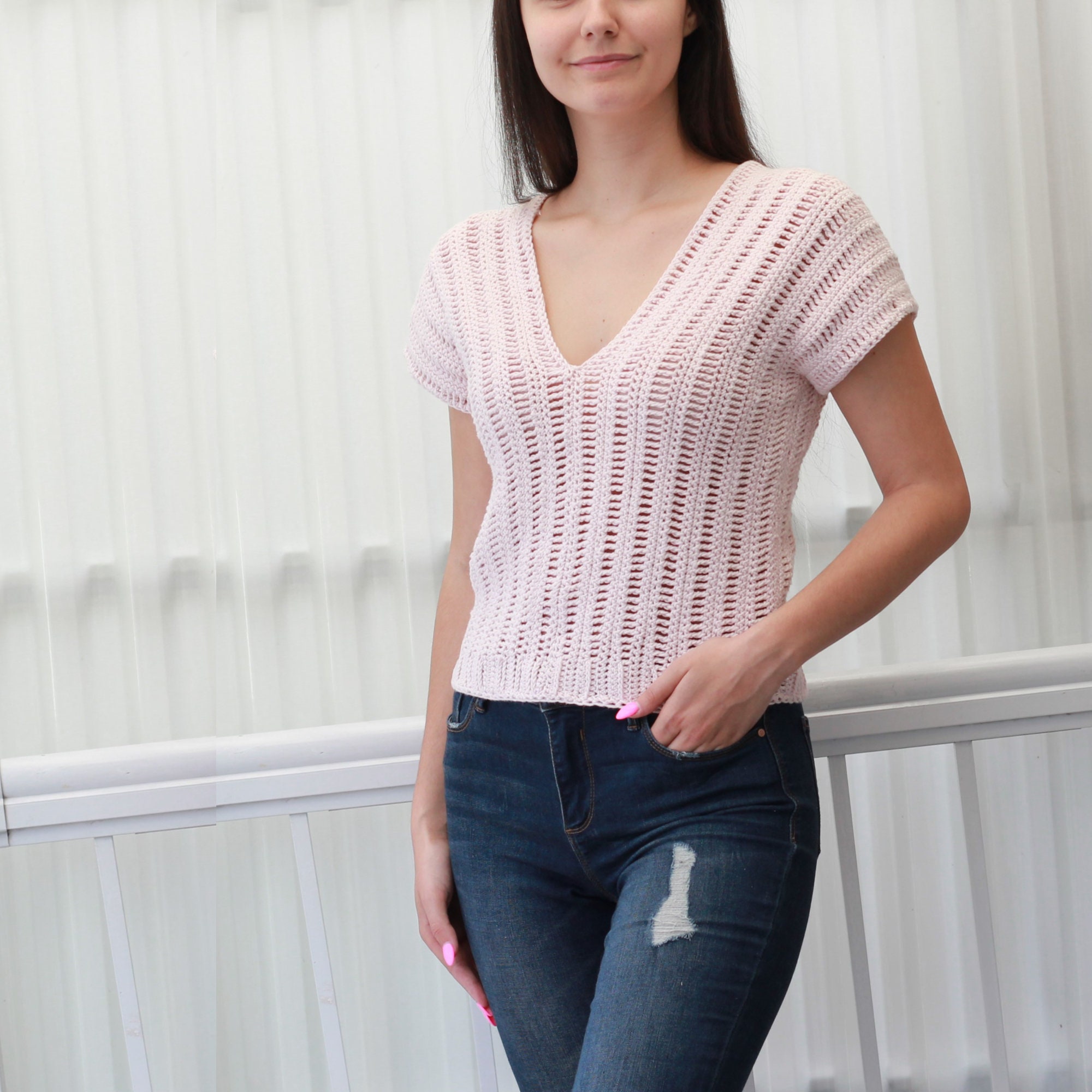 Crochet Pattern LYDIA Crochet Top Pattern-women Crochet | Etsy
