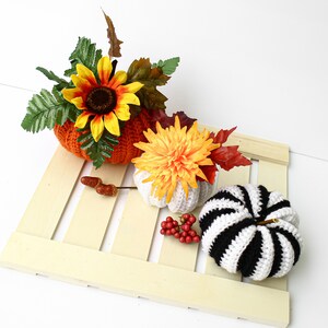 Easy Crochet Pattern-festive Pumpkins & Gourds-5 Sizes-crochet Pattern ...