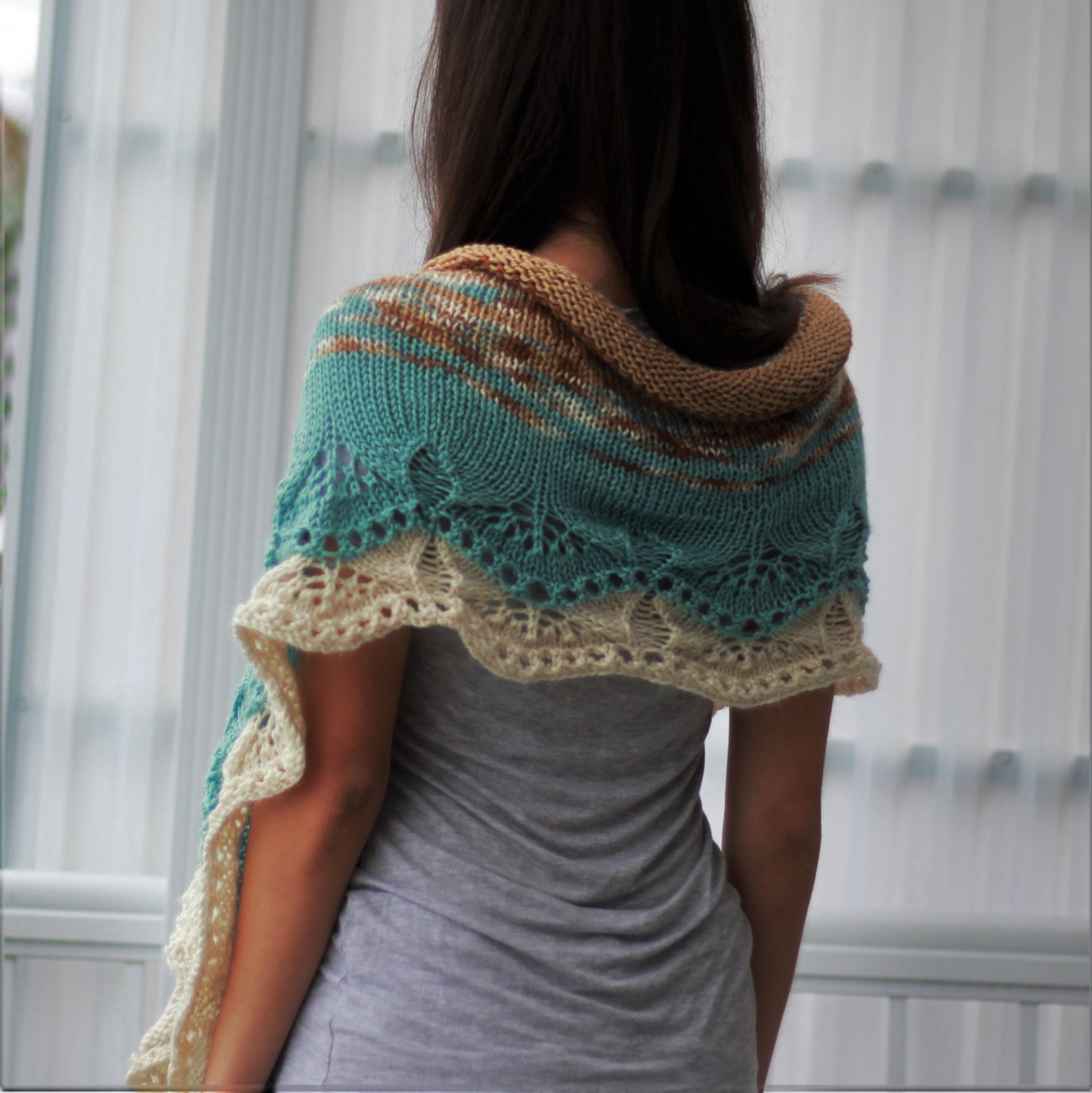 Knitting Pattern Women Knit Pattern Wrap Pattern Patron - Etsy