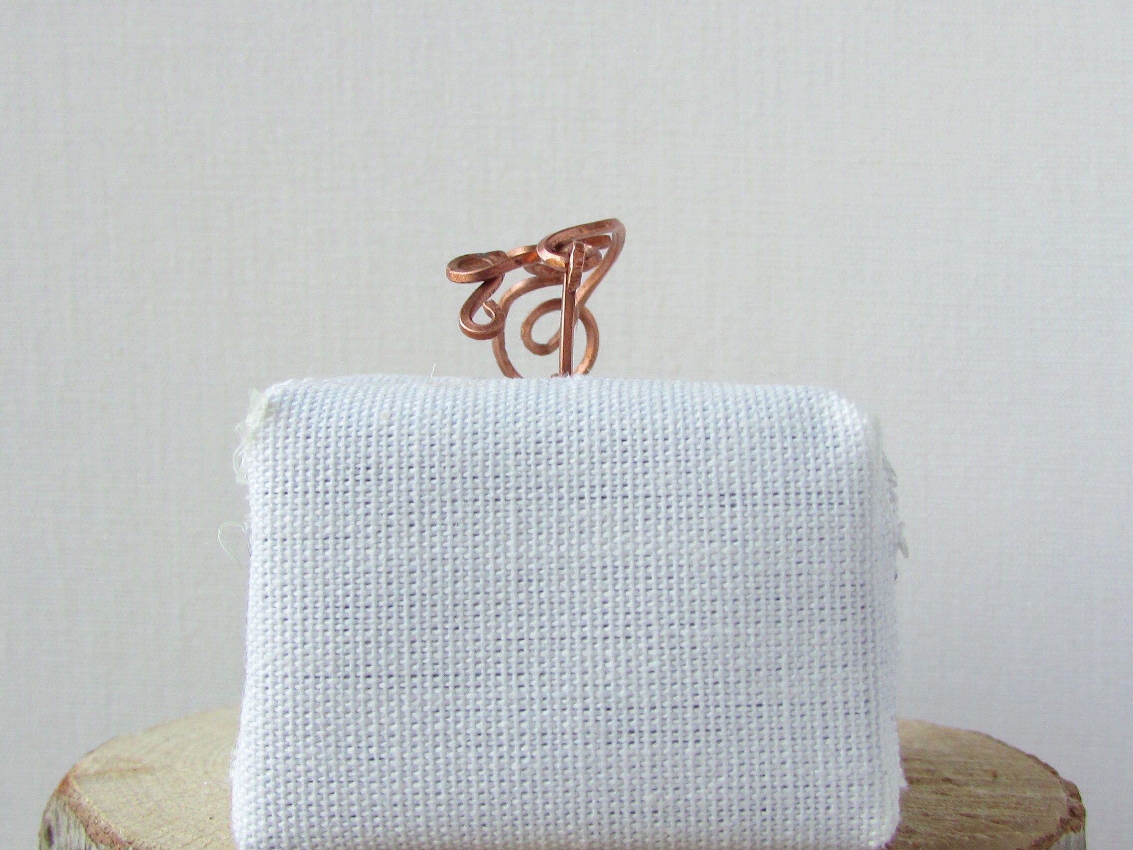 Inspirational Word Live Ring Copper Wire Jewelry Gift for - Etsy