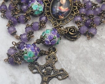 Jade Virgin Mary - Etsy