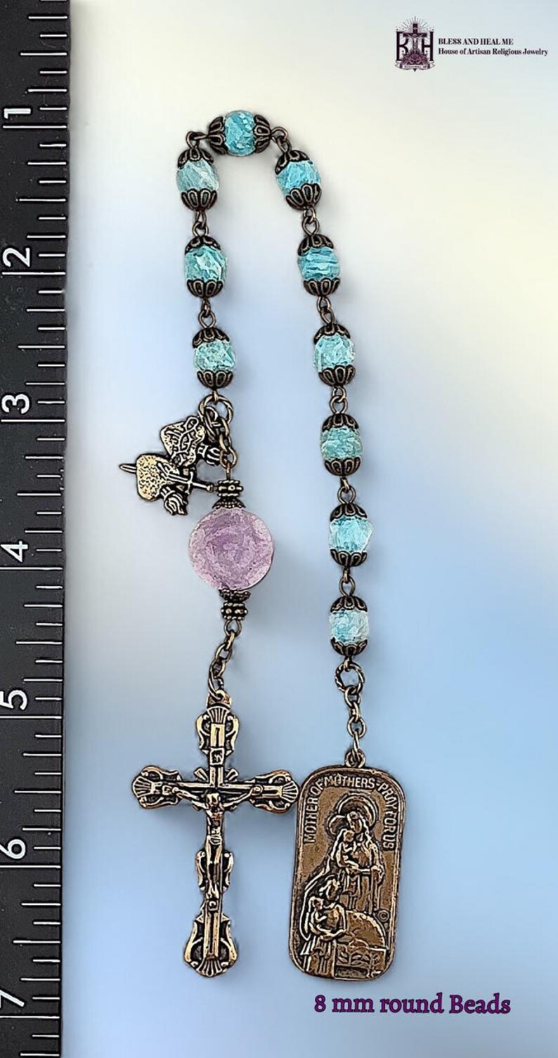 Mary Mother of Mothers Tween Hearts Chaplet | Heritage Bronze ...