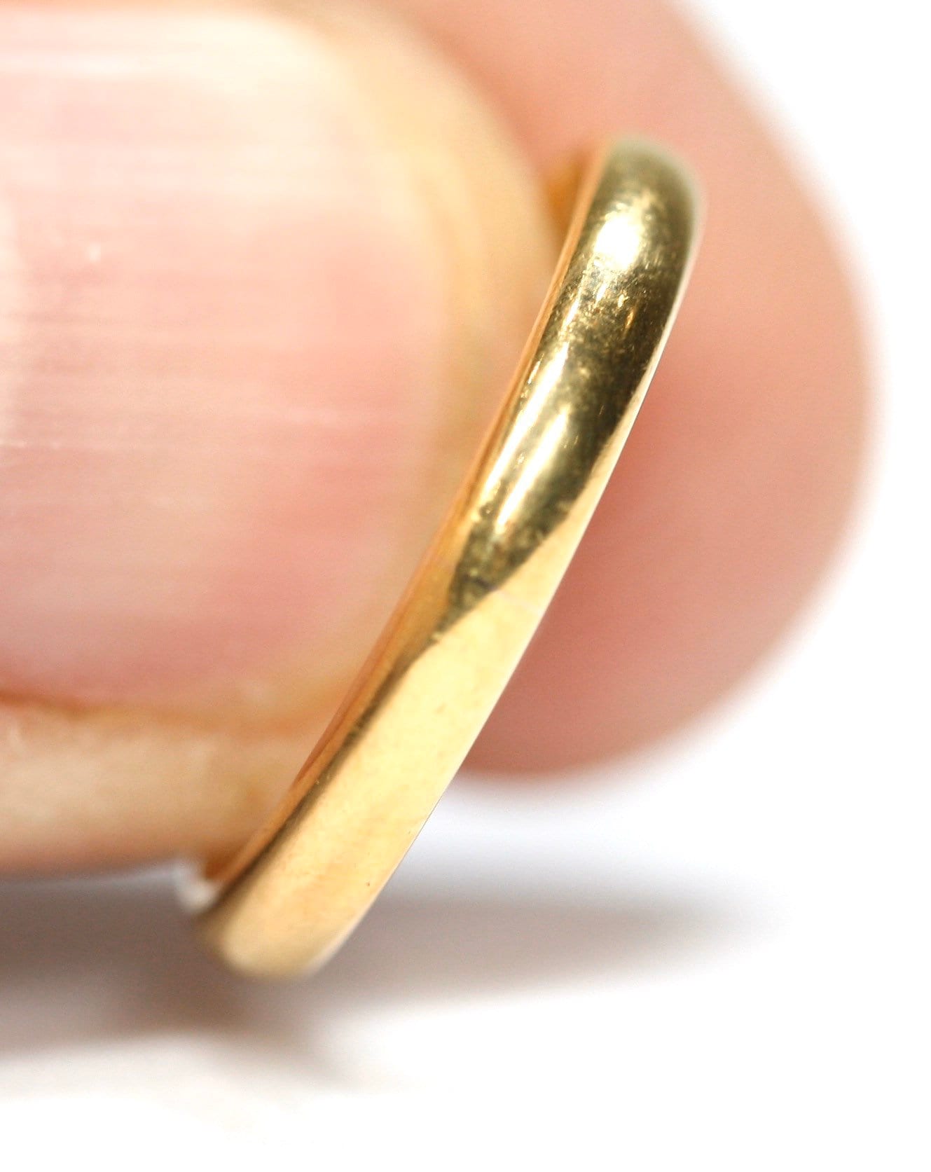 Superb antique 22ct gold wedding ring - hallmarked Chester 1934 - size ...