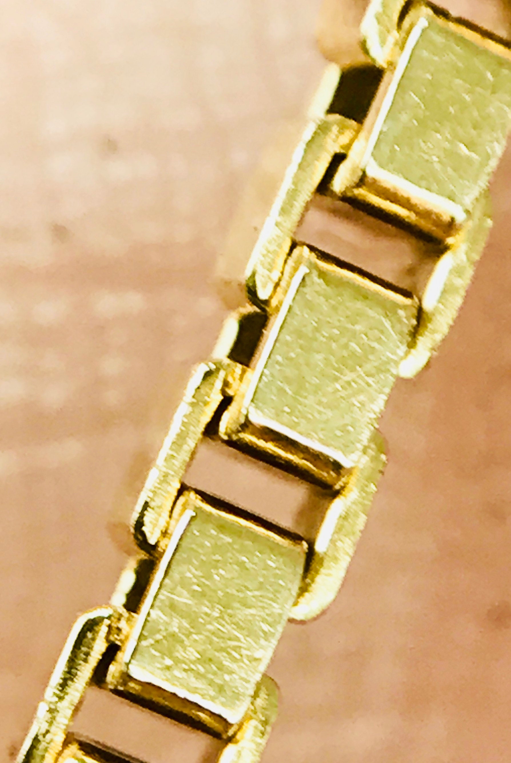 Stunning vintage 9ct yellow gold 21 inch box chain - hallmarked ...