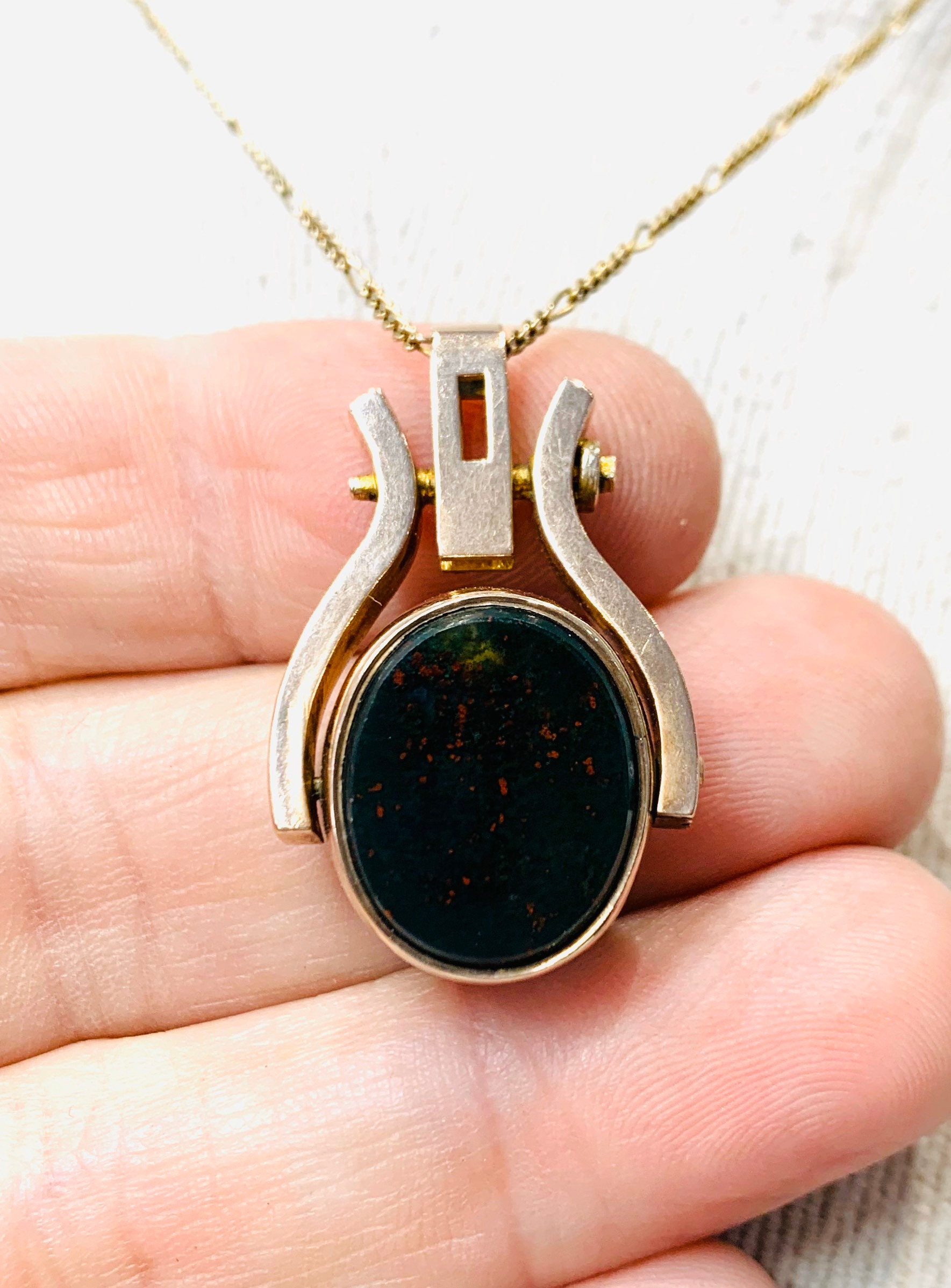 Superb antique Victorian 9ct rose gold spinning Albert chain fob ...