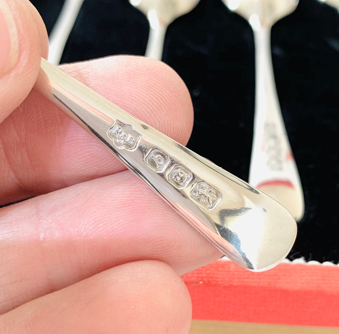 Stunning 'Brand new' vintage sterling silver British Hallmark cased ...