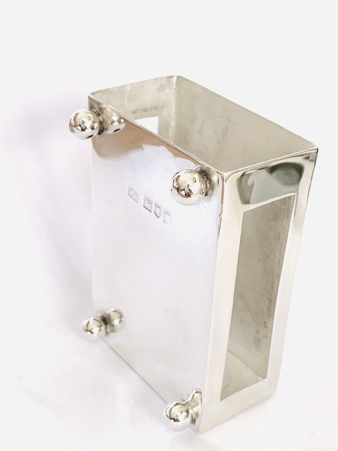 Superb large antique sterling silver matchbox cover - hallmarked London ...