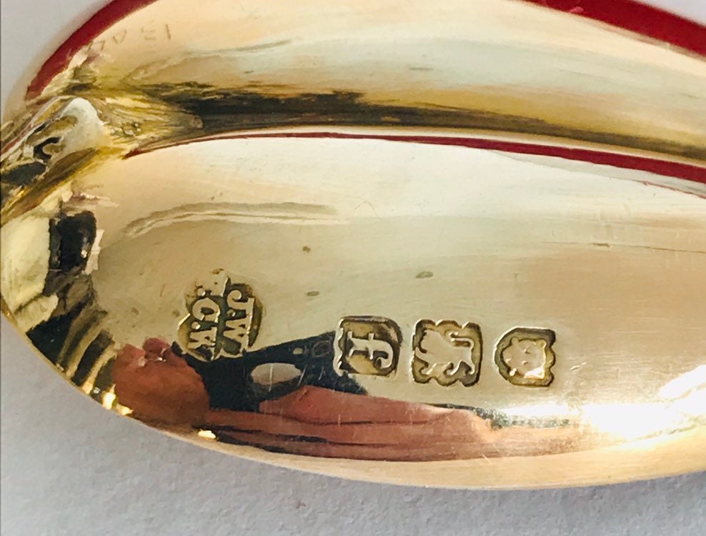 Stunning Edwardian Sterling Silver Coronation Anointing Spoon in the ...