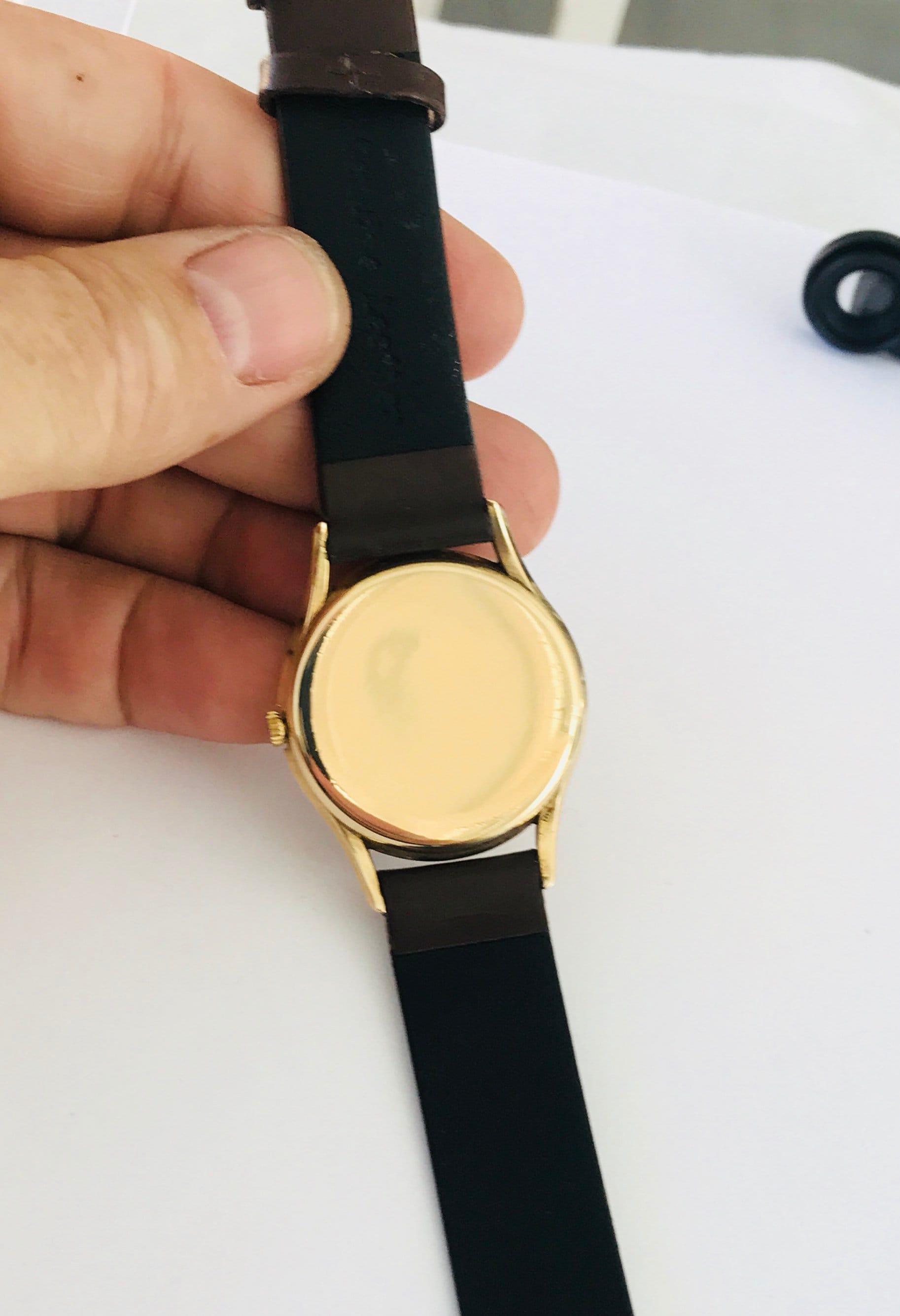 Superb vintage 9ct gold unisex Bentima Star 21 jewel manual wristwatch ...