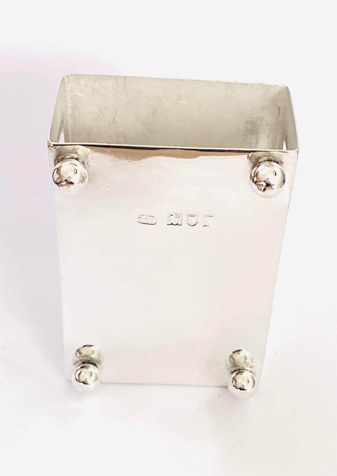 Superb large antique sterling silver matchbox cover - hallmarked London ...