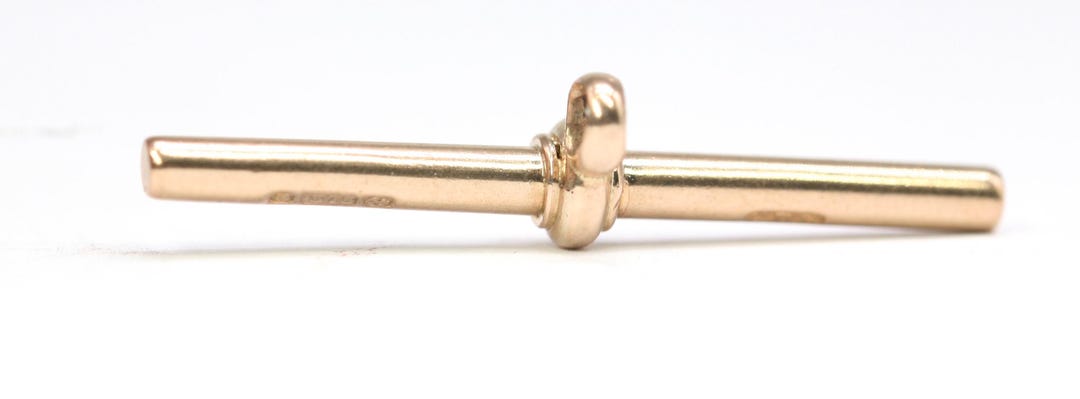 Victorian 9ct Rose Gold T-bar Pendant - 38mm - Etsy