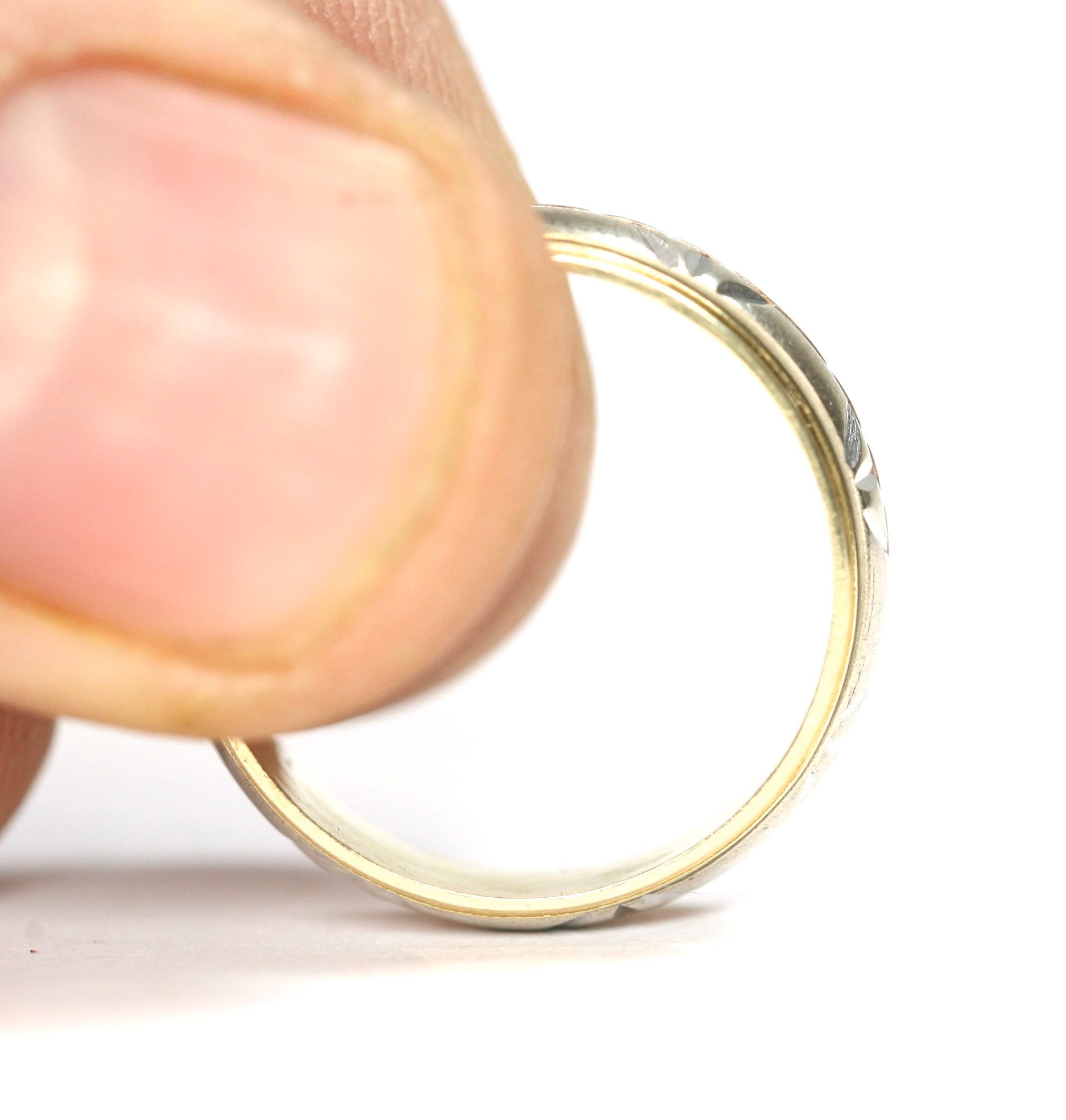 Stunning vintage 14ct three colour gold Spinner ring - fully hallmarked ... Stunning vintage 14ct three colour gold Spinner ring - fully hallmarked ...
