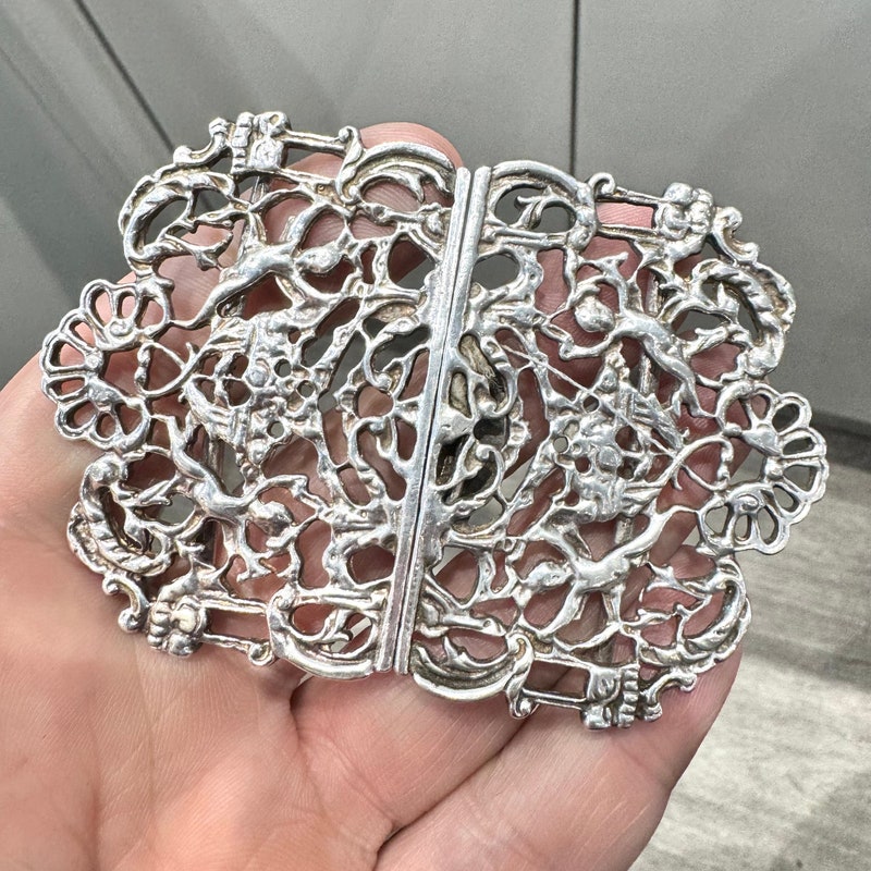 Silver Nurses Buckle - Etsy UK