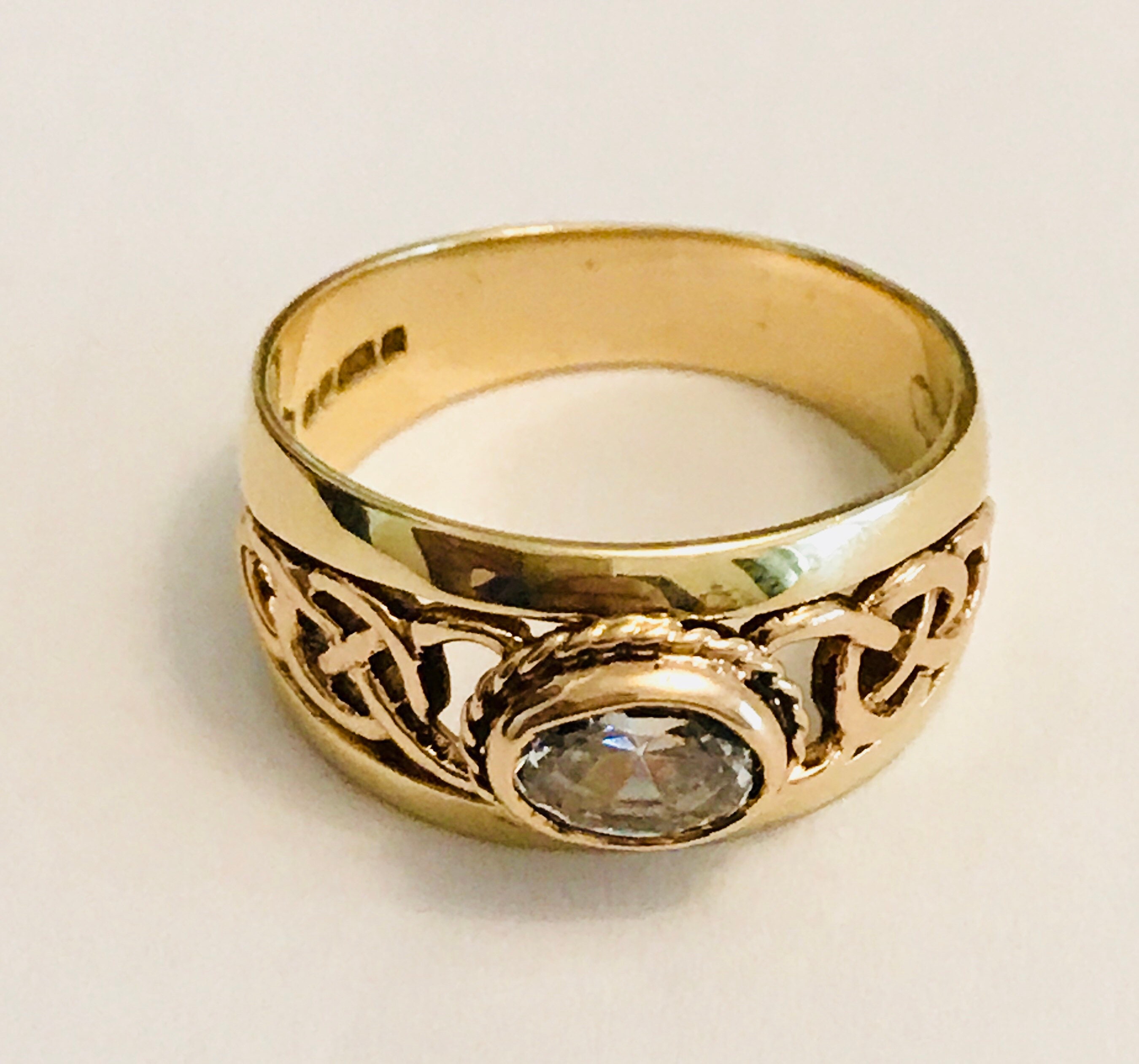 Royal Welsh gold - Clogau gold ring - Fabulous 9ct yellow and rose gold ...