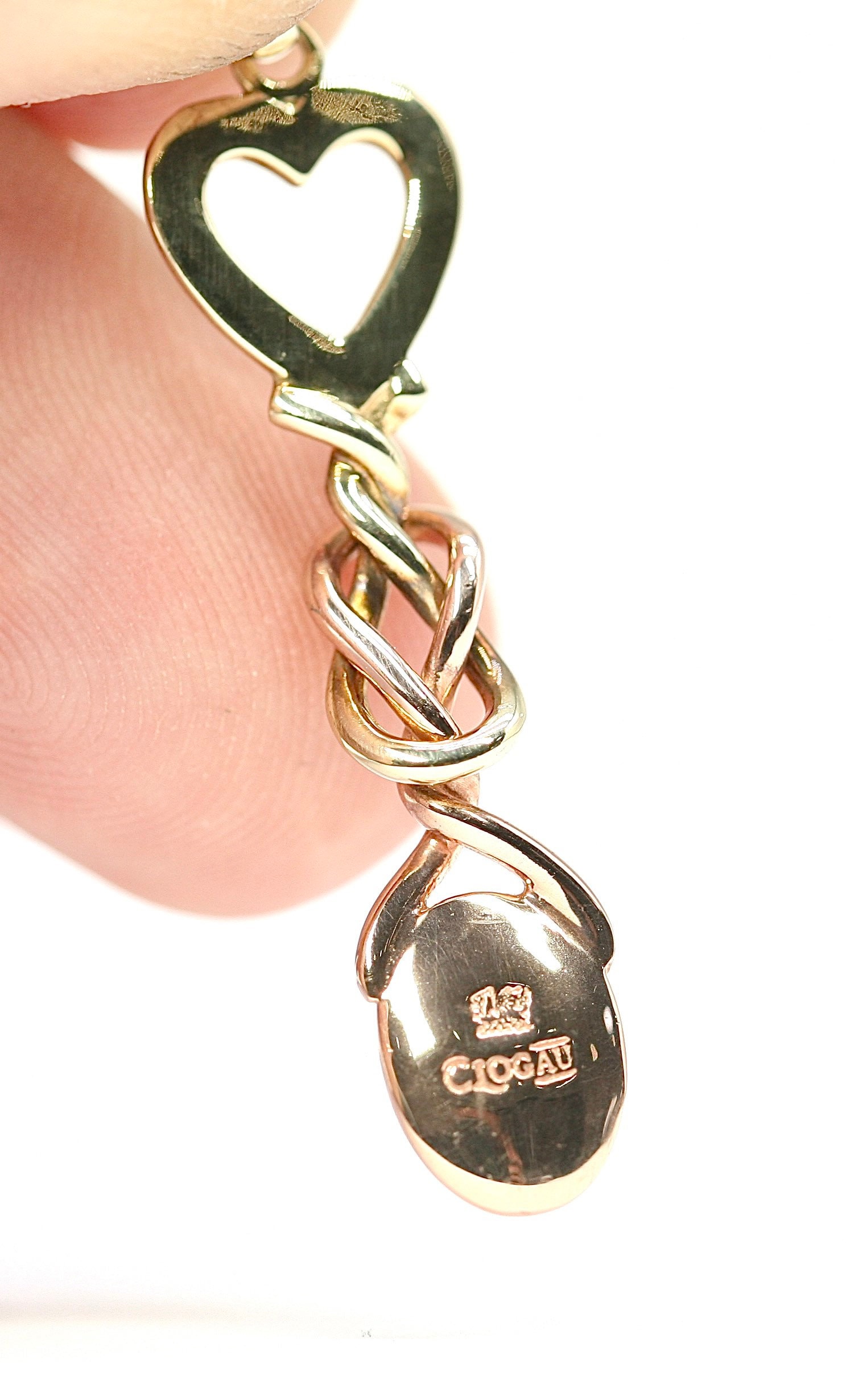 Clogau - Gold of Royalty. Rare Welsh 9ct yellow and rose gold Lovespoon ...