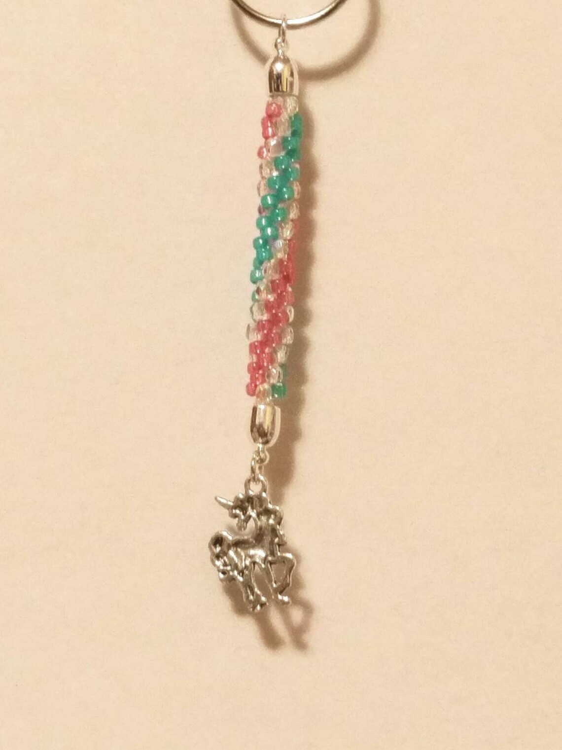 Kumihimo Keychain for Your Favorite Unicorn or Mermaid Lover!! - Etsy