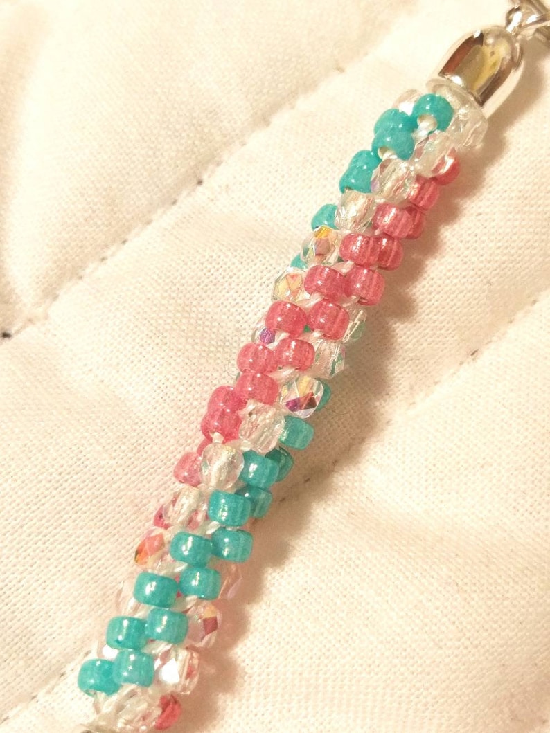 Kumihimo Keychain for Your Favorite Unicorn or Mermaid Lover!! - Etsy