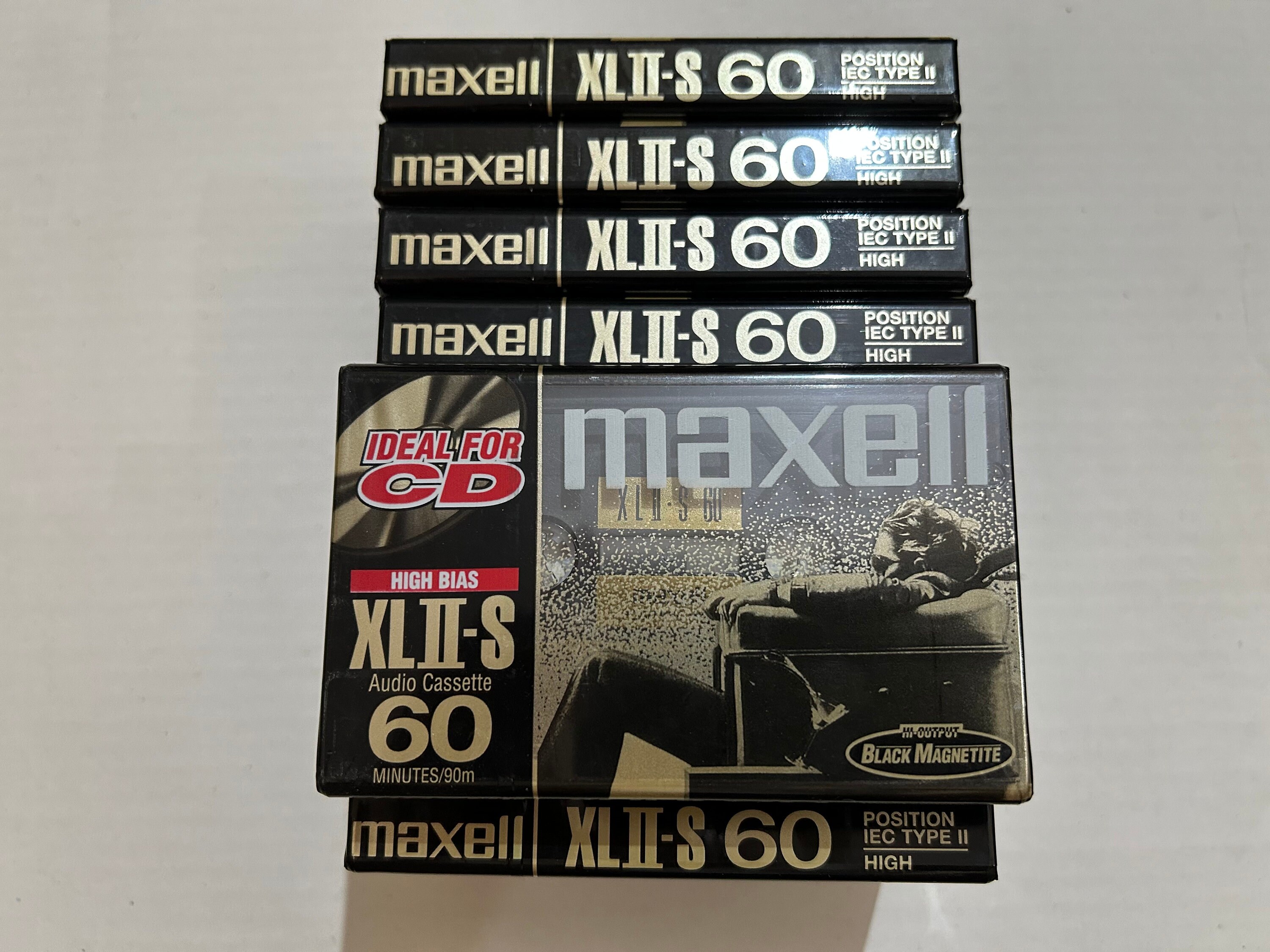 10 Maxell XLII-S 60 Blank Audio Cassette Tapes Sealed - Etsy