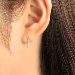 Surgical Steel Studs Surgical Steel Earrings Stick Earrings - Etsy